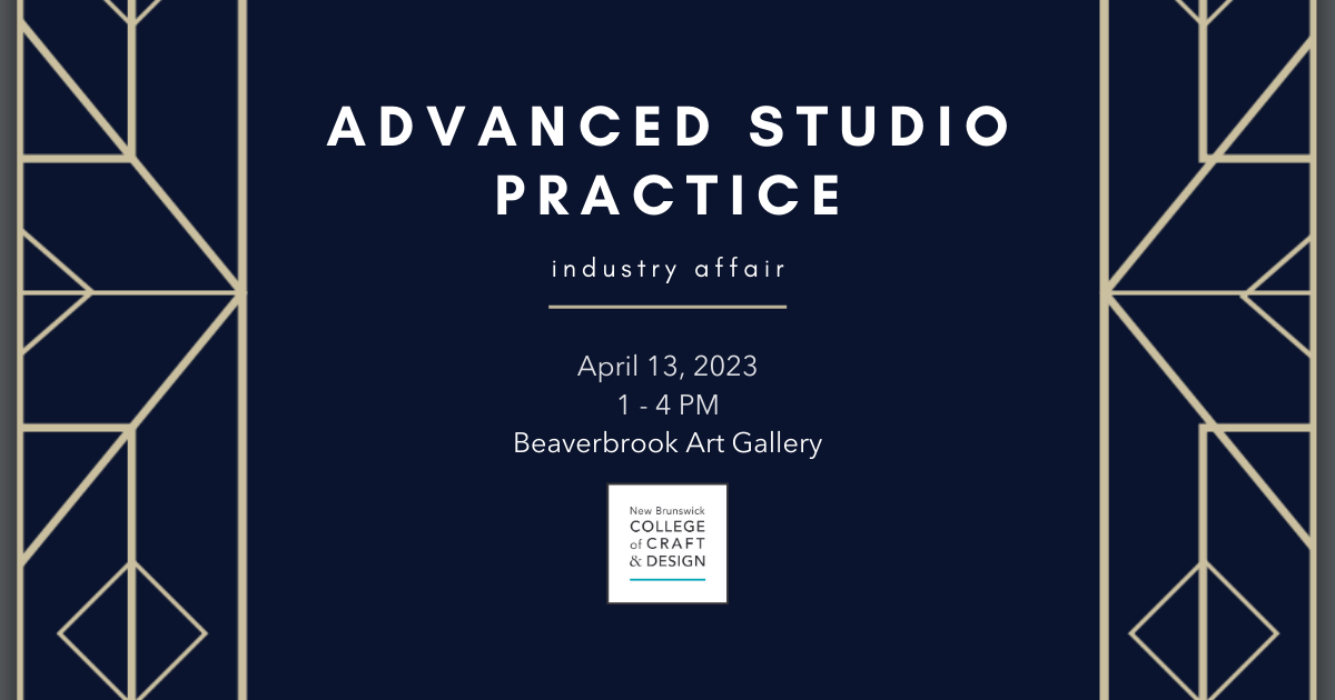 Discover emerging NB artists at the Advanced Studio Practice Industry ...