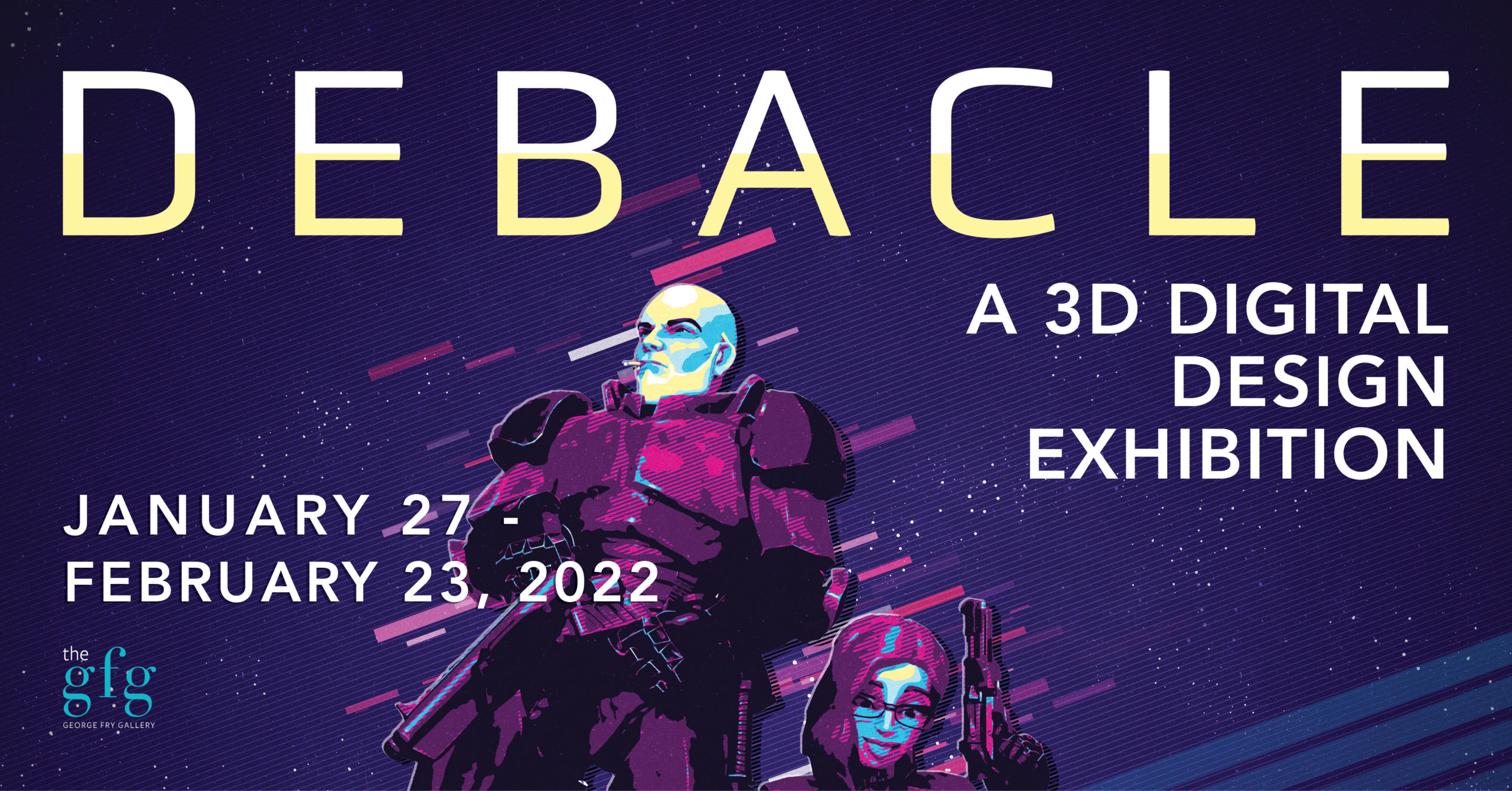 George Fry Gallery starts 2022 with DEBACLE